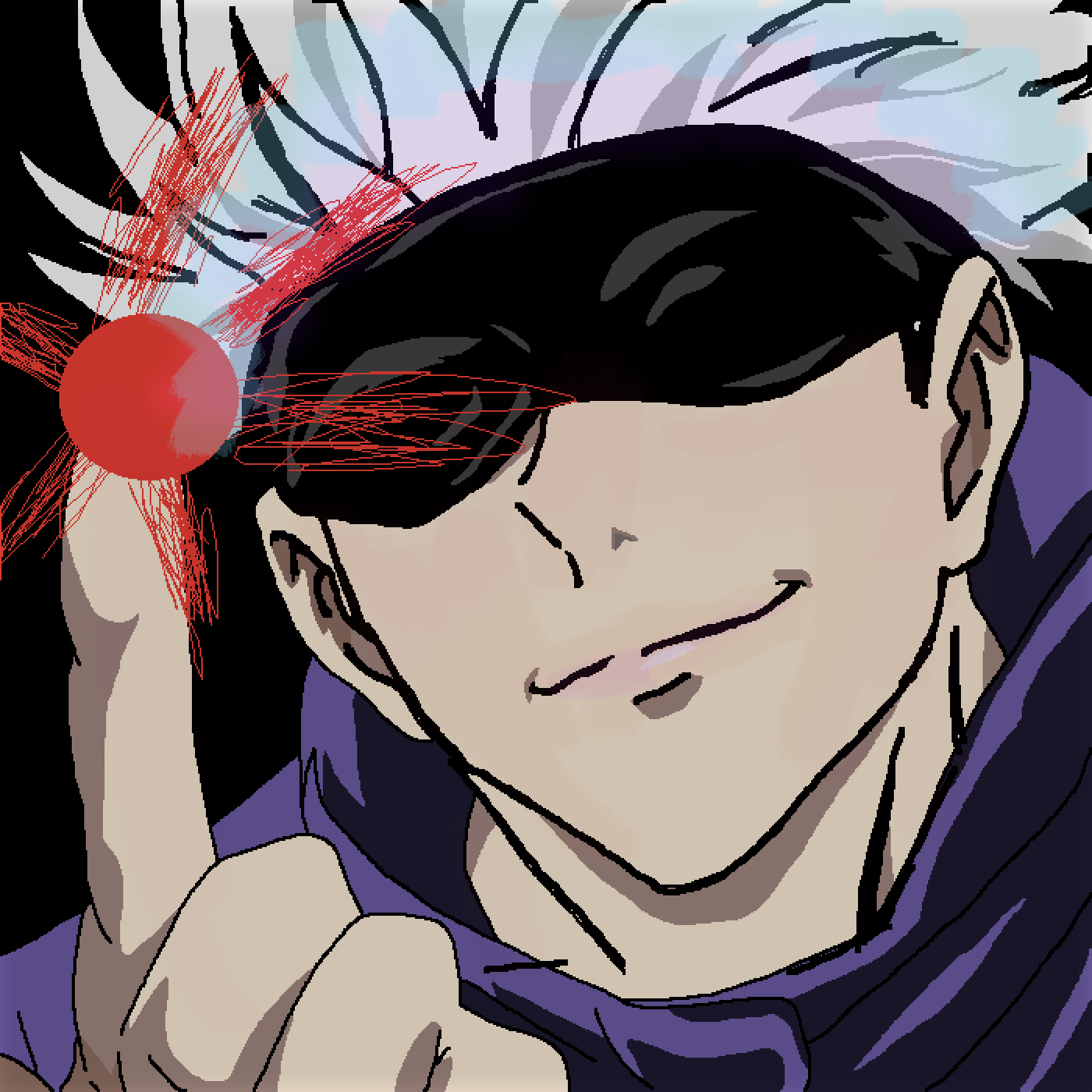 Pixilart - Gojo thingy by Usernameis