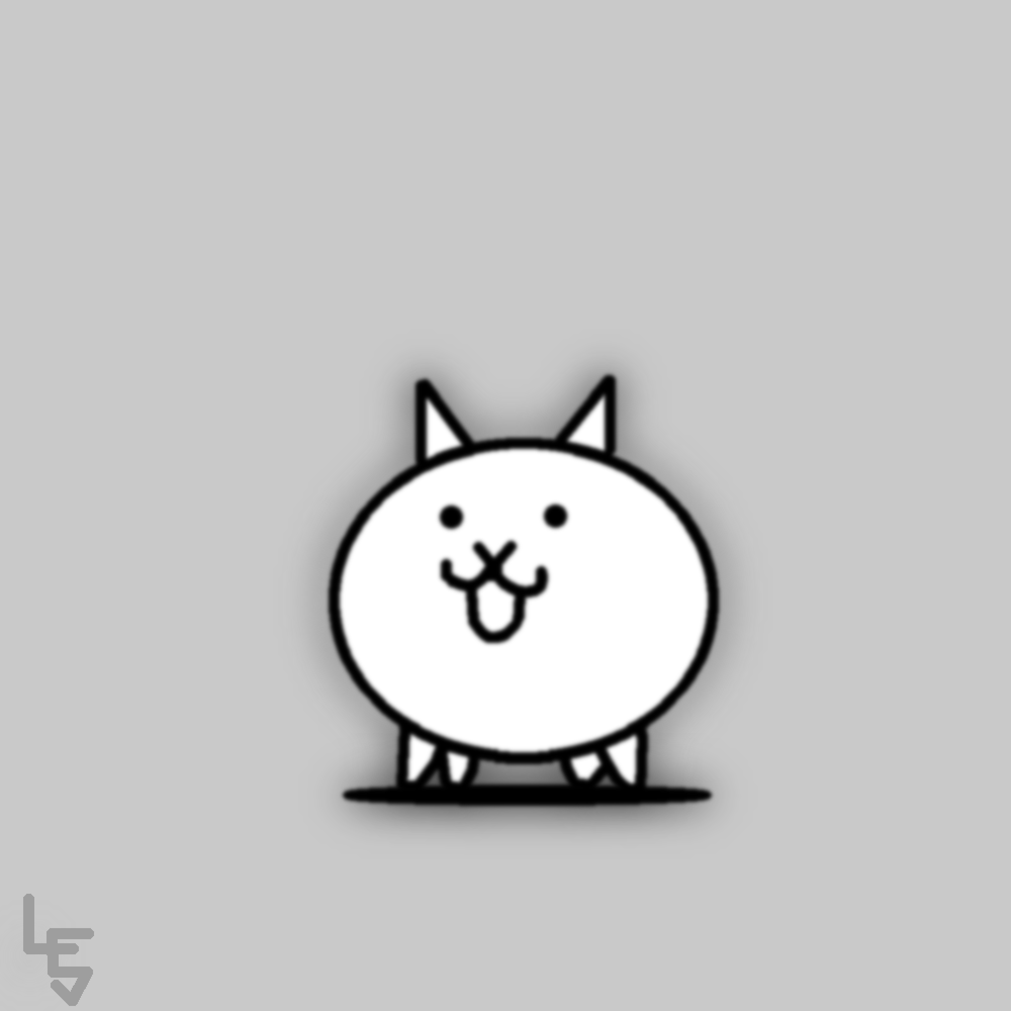 Pixilart - Cat (Normal Cat) | Battle Cats by Happi-N-Smol