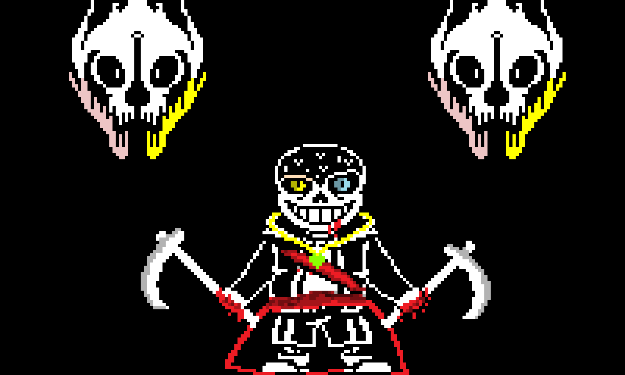Pixilart - Reshaped Heart sans [Phase 3] by sans465