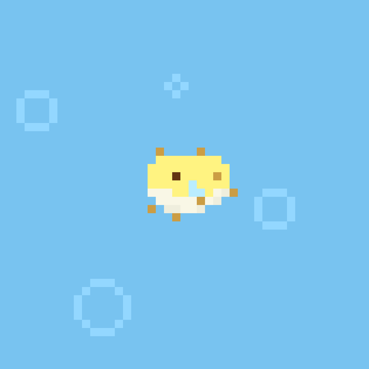 Pixilart - pufferfish by Goosepotato