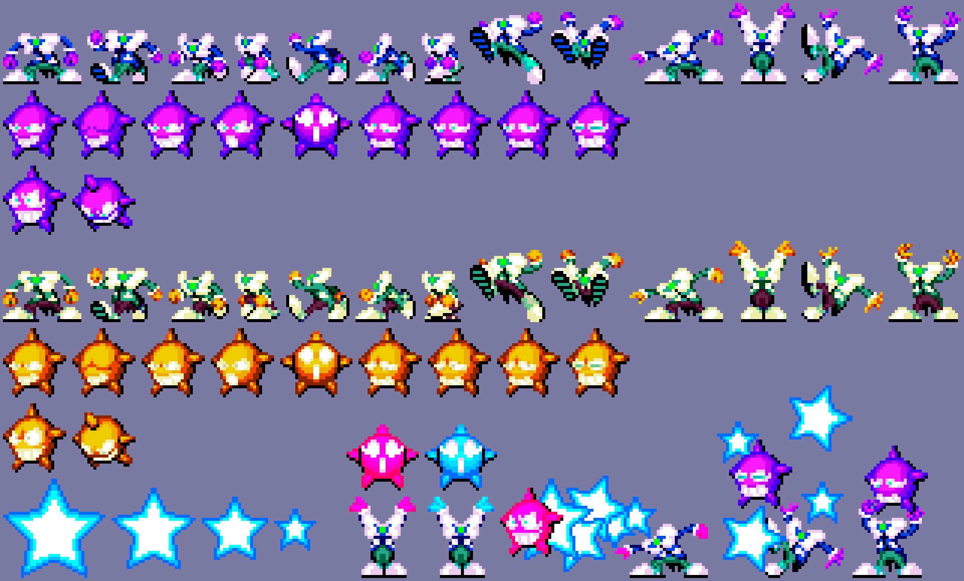 Pixilart - Constella/Oxium 1st boss sprites by Tuxedoedabyss03