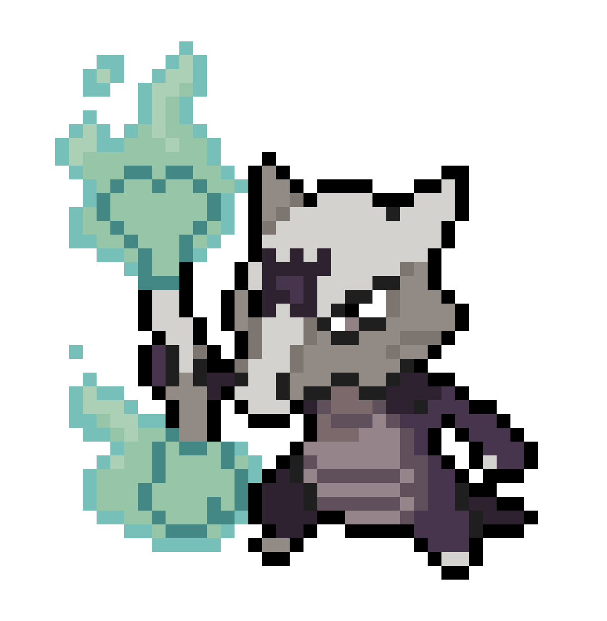 Pixilart - A Marowak mini sprite by Andruru