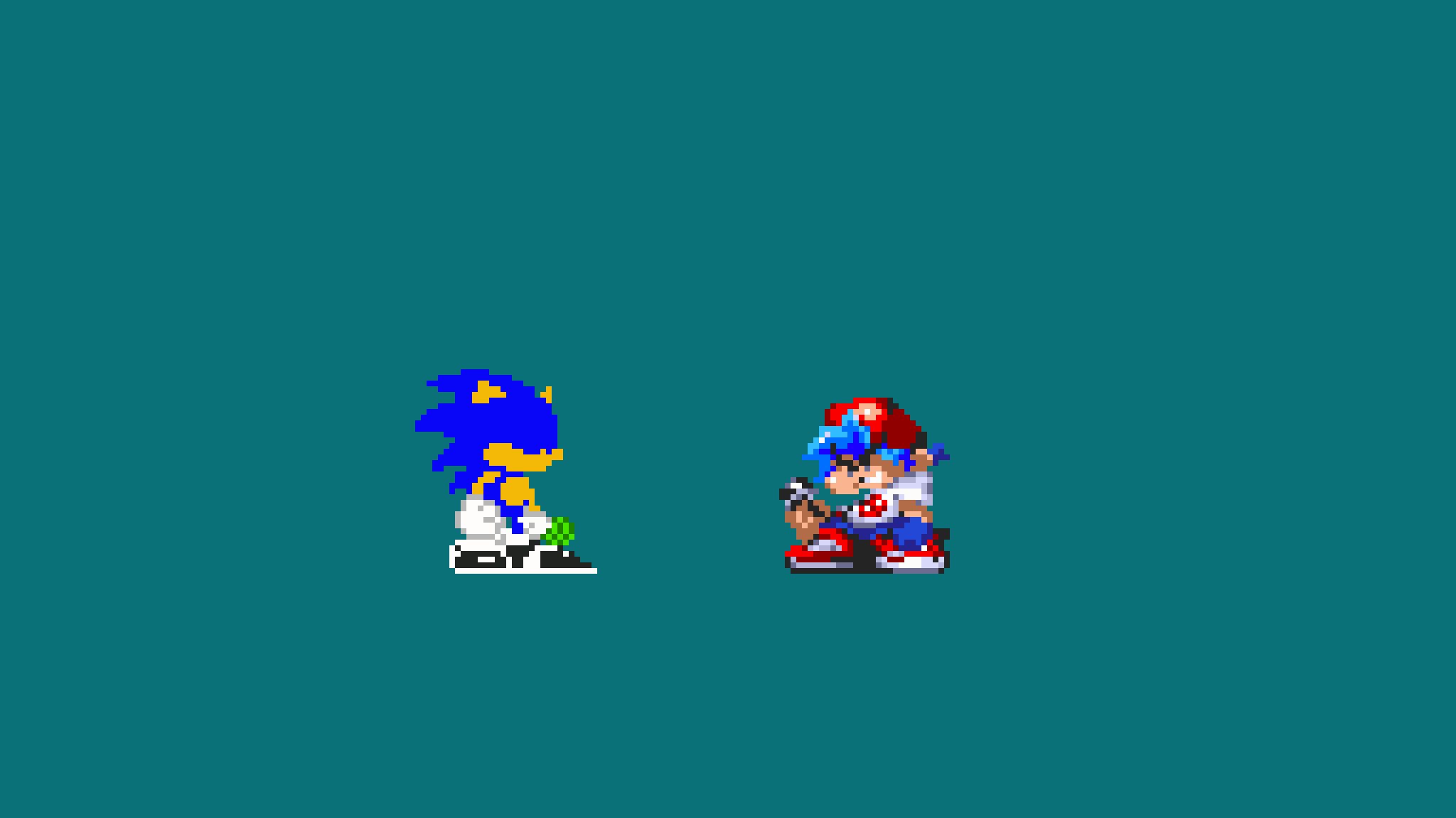 Pixilart - Code.rom Fnf concepts: Idle #2 by Kalviniscool