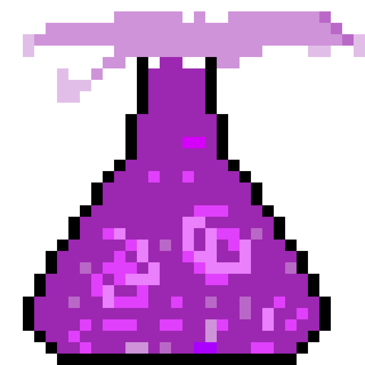 Pixilart - purple potion by xmeme