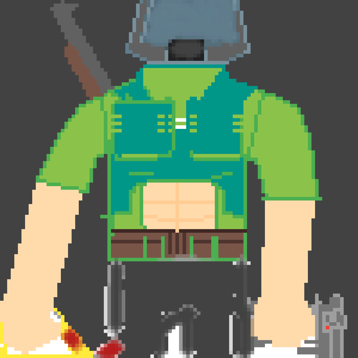 Pixilart - Doom guy 1993 by Jotaro-ora-ora