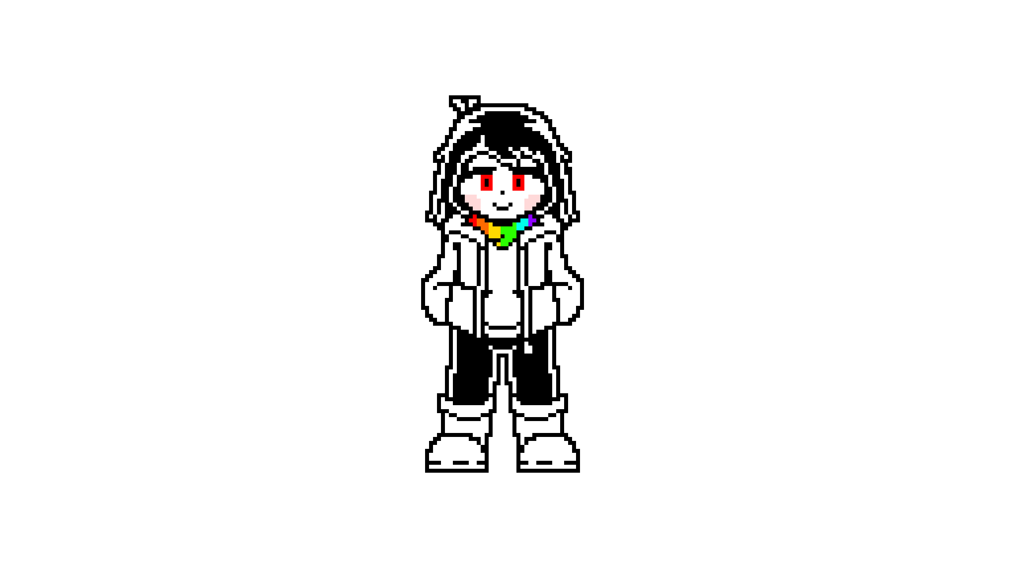 Pixilart - DS!StoryShift!Chara V5.2 by Pro5276Official