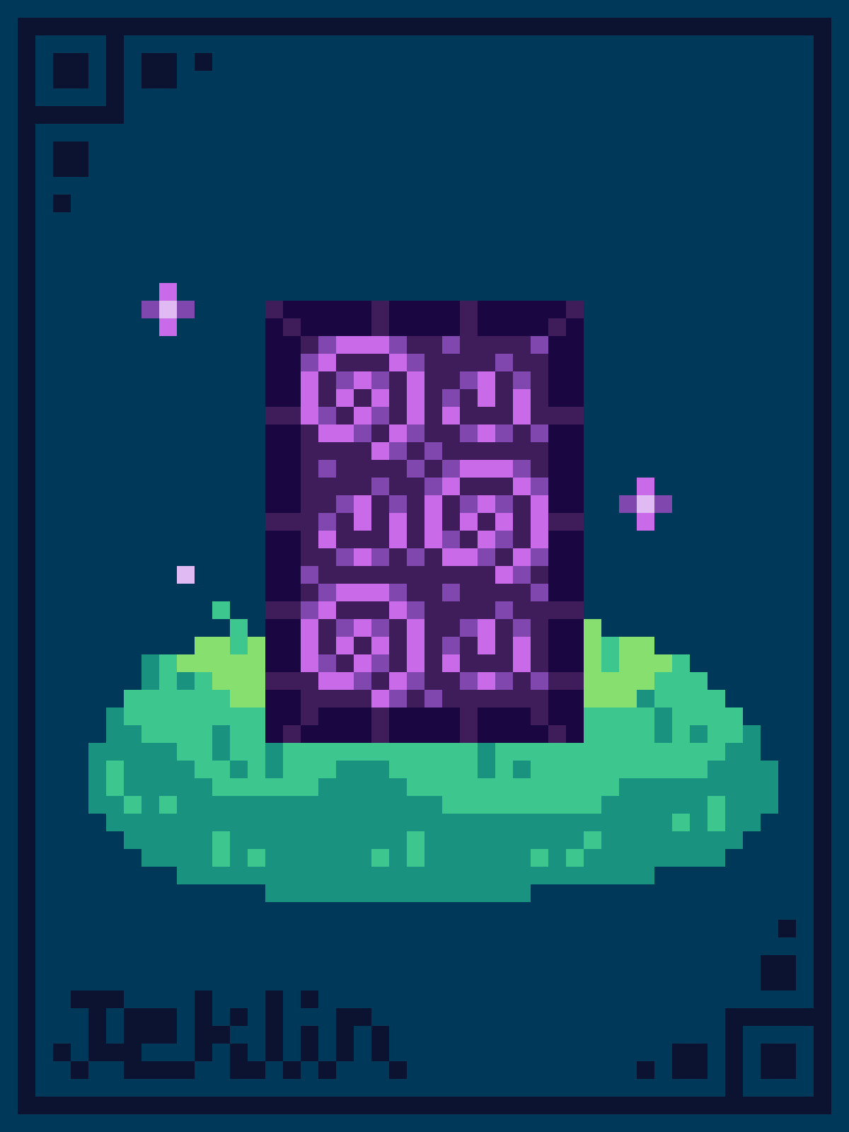 Pixilart - Nether Portal by Jeklin