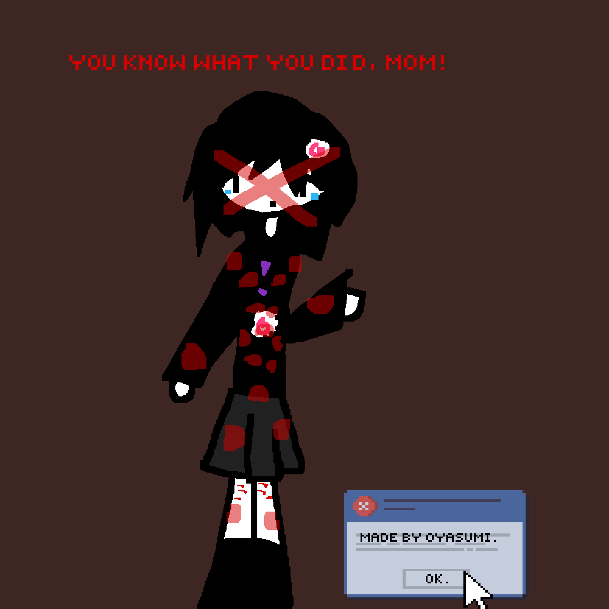 Pixilart - the round red things are to mimic hands. Ó╭╮Ò by titanicsice