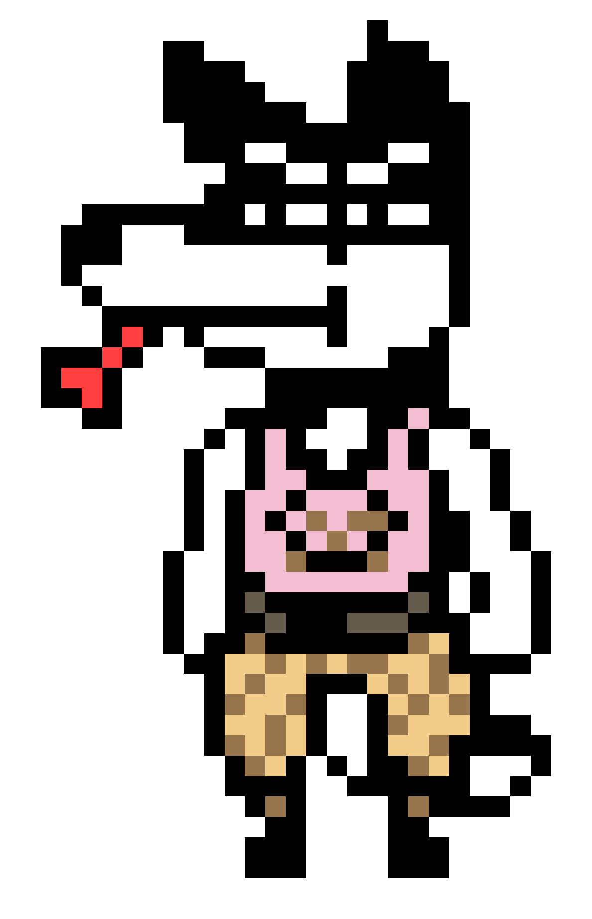 Pixilart - Undertale Doggo Sprite Base by UndertaleBases