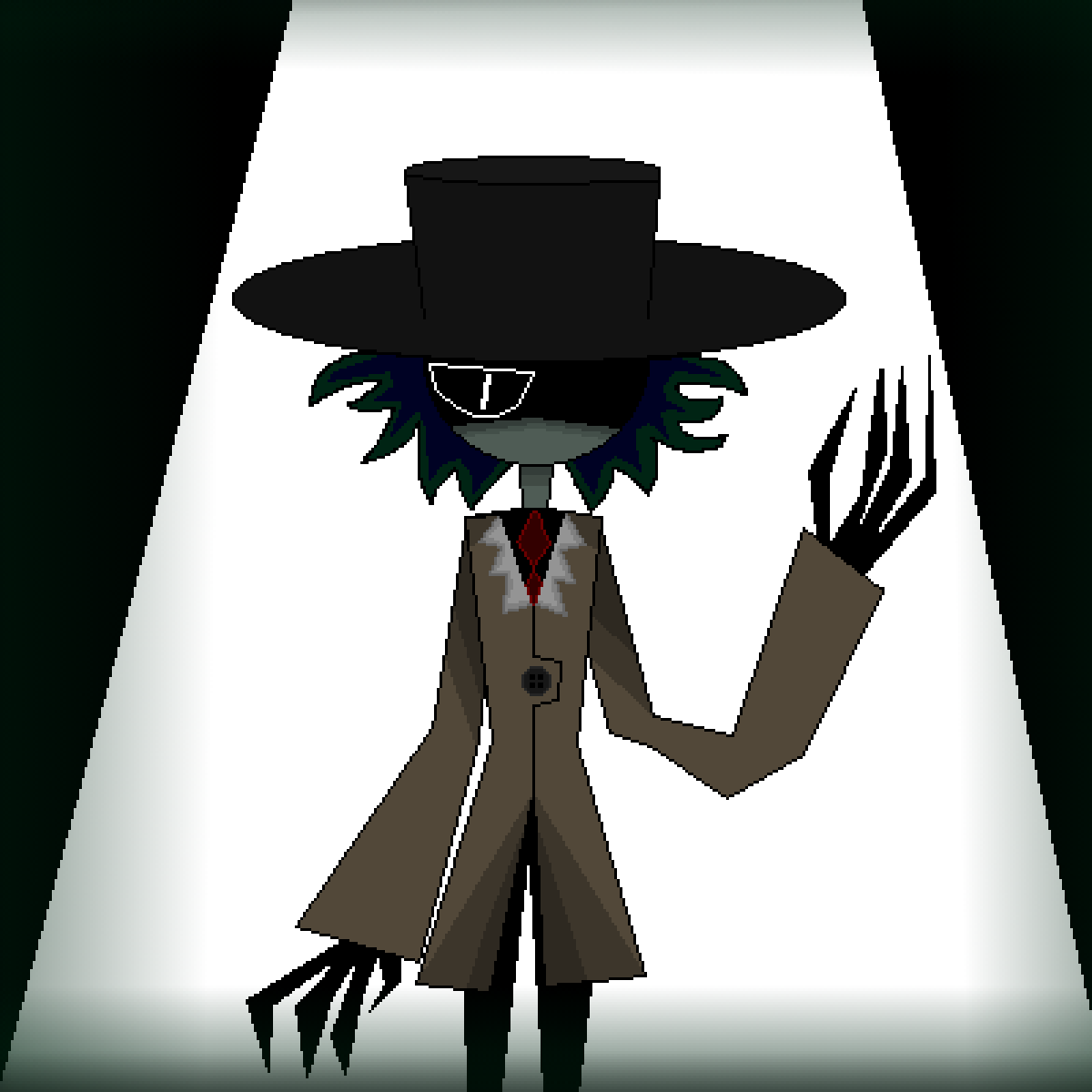 Pixilart - INSPECTOR PHANTASMIC GHOUL by PentagramArts