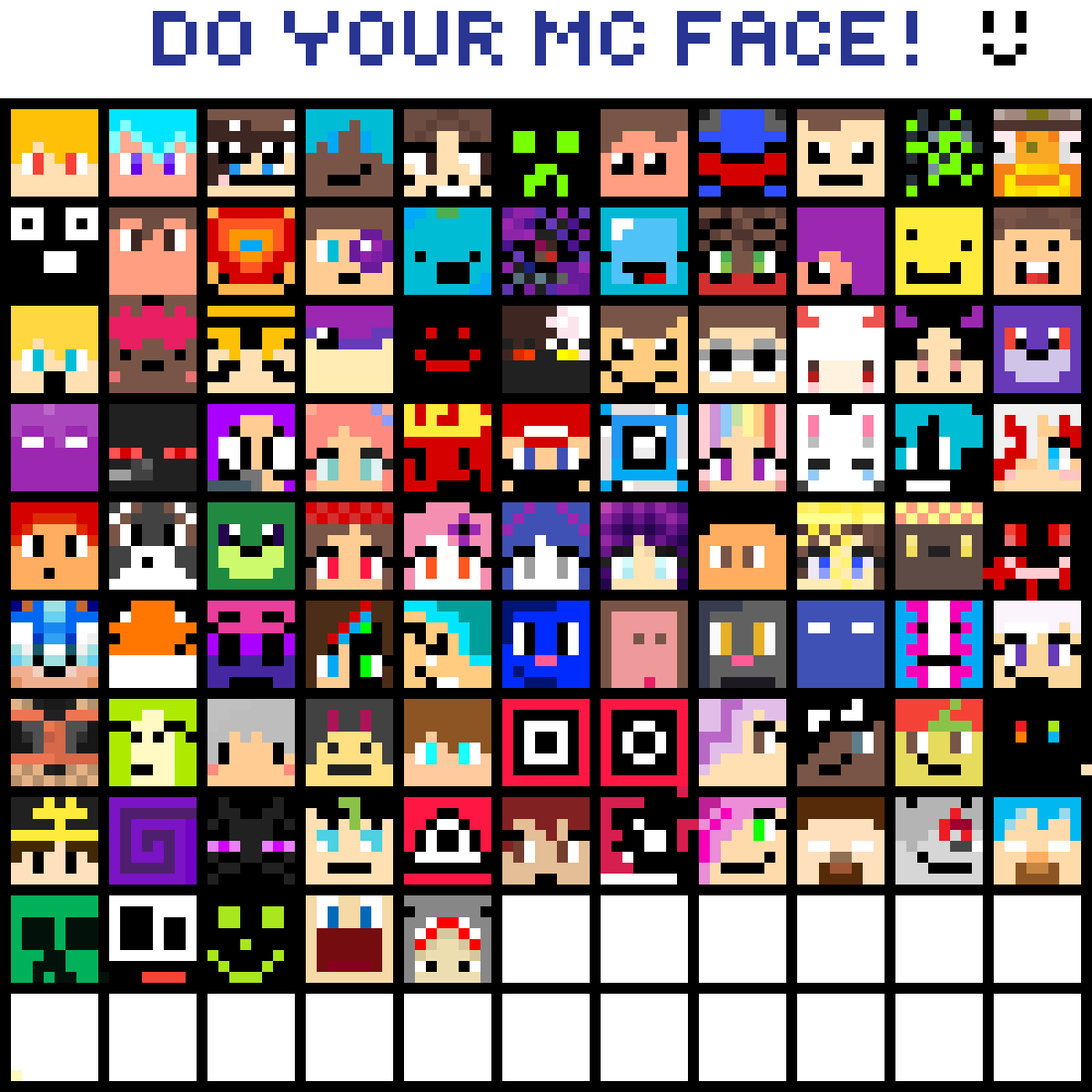 Pixilart - Mc face by Can-Of-Soda1