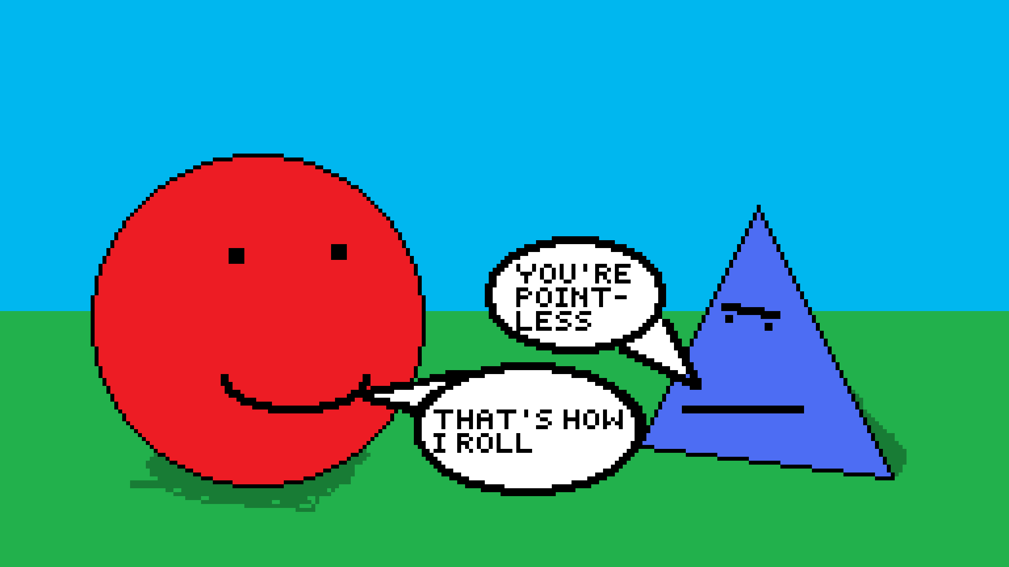 Pixilart - Tales from Shapeland #1 by maxcodesOnPixil