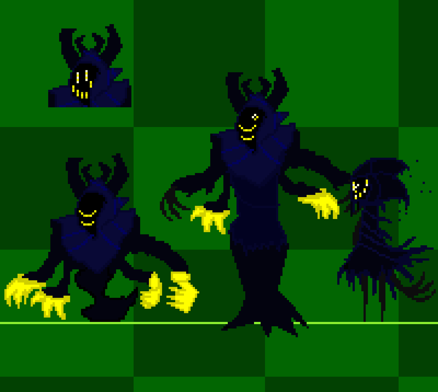 Pixilart - Maw Redesign-all forms by Cosmogos