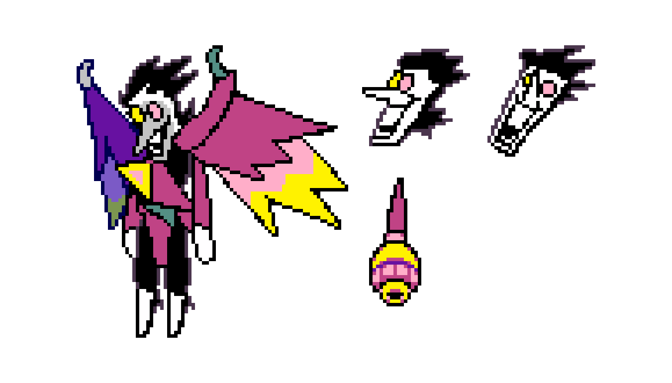 Pixilart - Spamton NEO Sprite Base by UndertaleBases