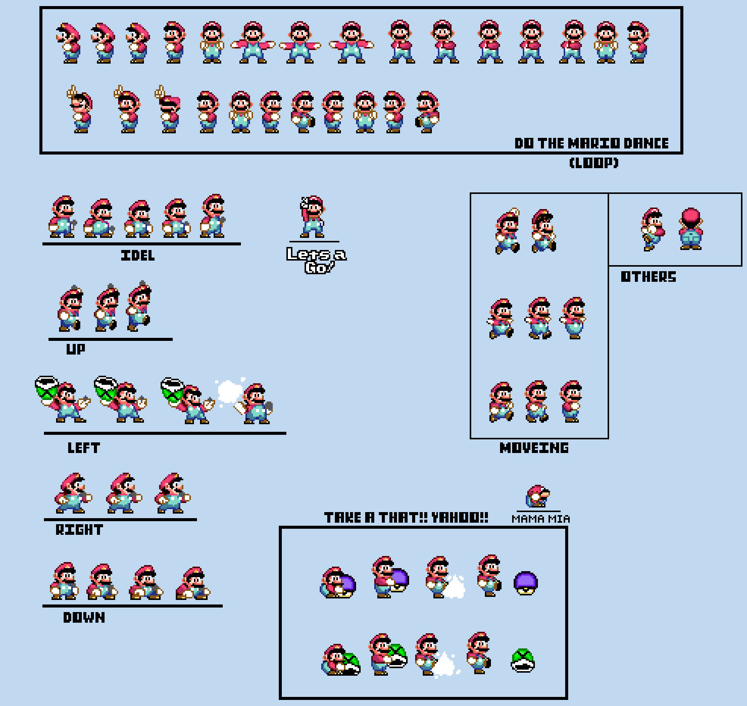 Pixilart - Super BAD Mario sprites by Jmear-Collins96
