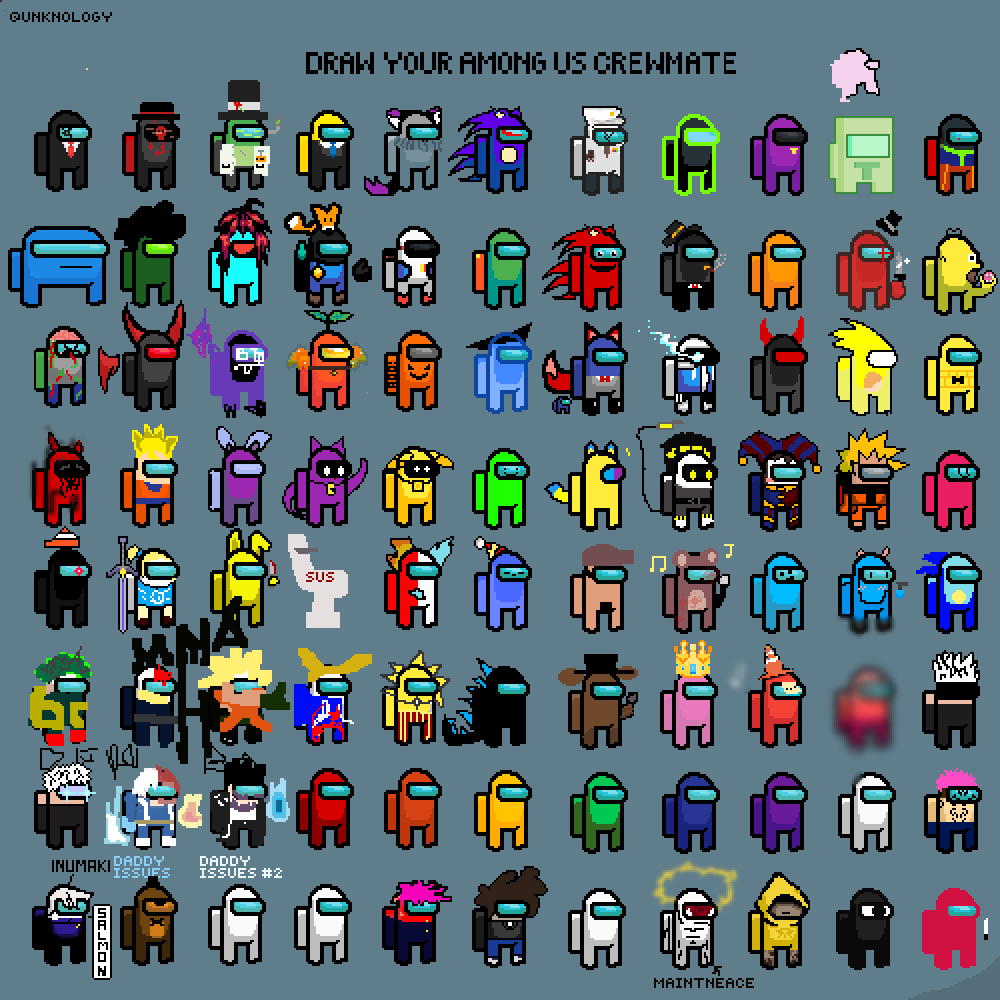 Editing Make your own crewmate look at the yuji i made - Free online ...