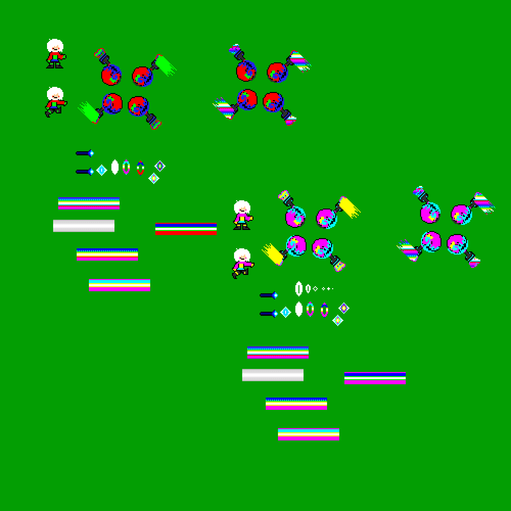 Pixilart - Bast Attack Sprites by Cosmogos
