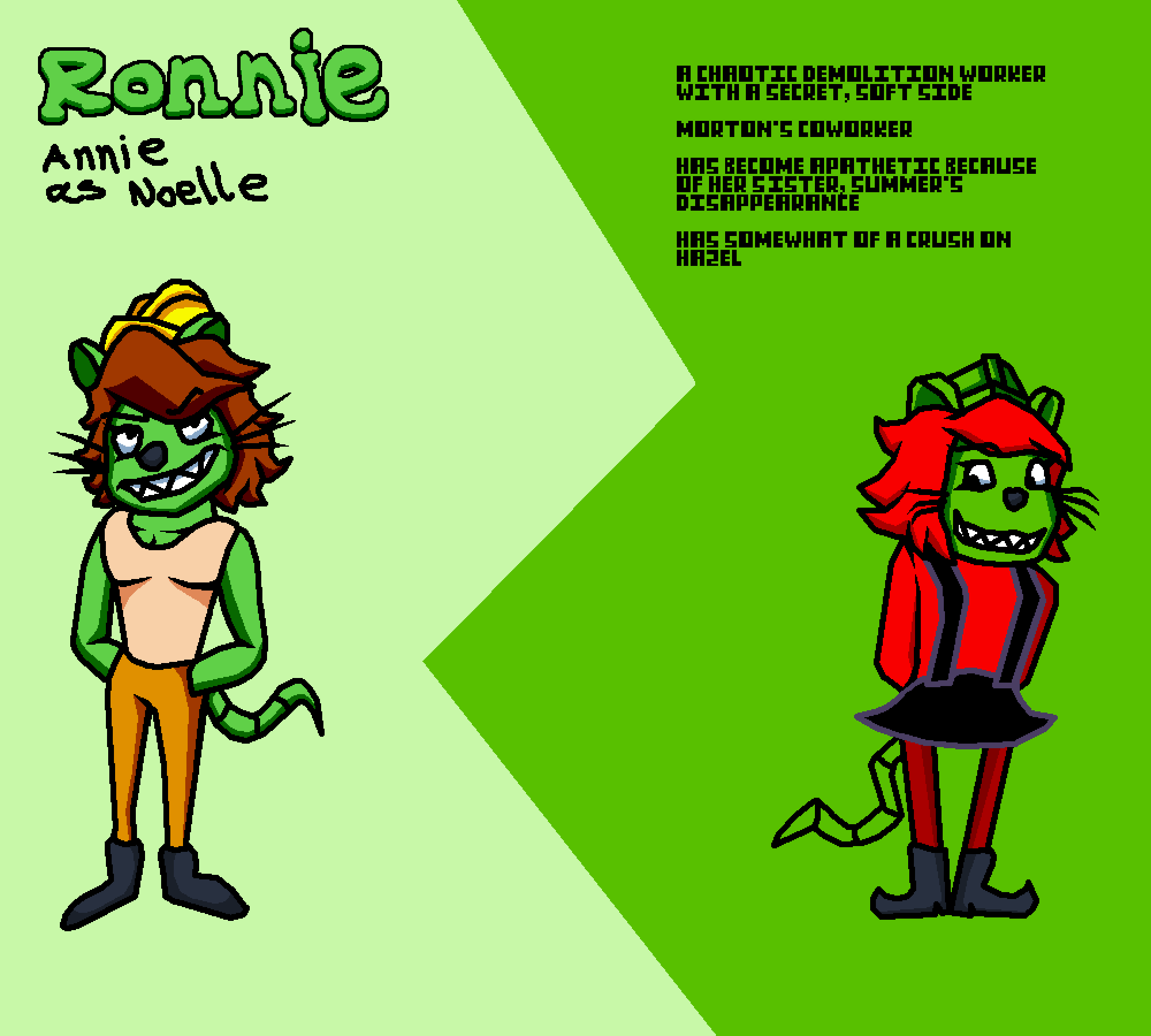 Pixilart - Ronnie Character Sheet by jonezzhombre1