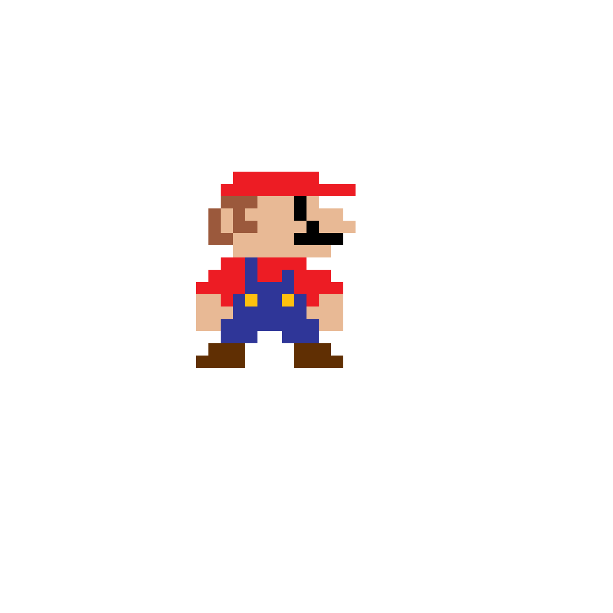 Pixilart - Mario pixelated :P BUT ROCKET by RealNick