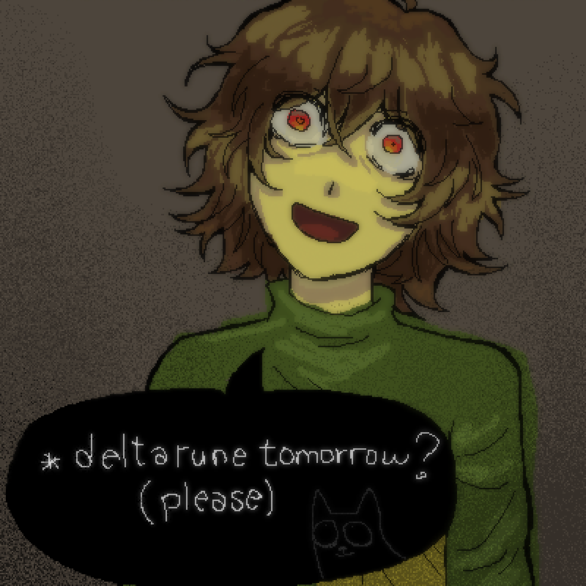 Pixilart - DELTARUNE TOMORROW!?!?!?! by ilovemoss