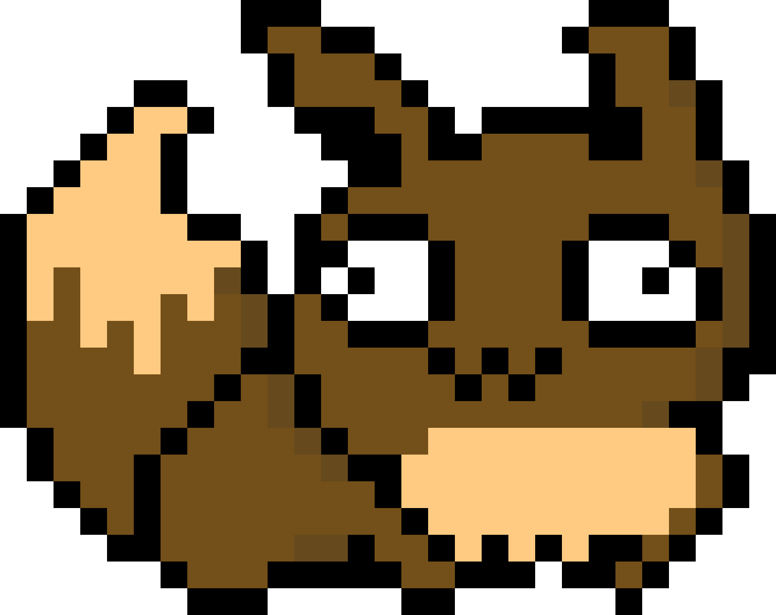 Pixilart - derpy eevee by Atrex