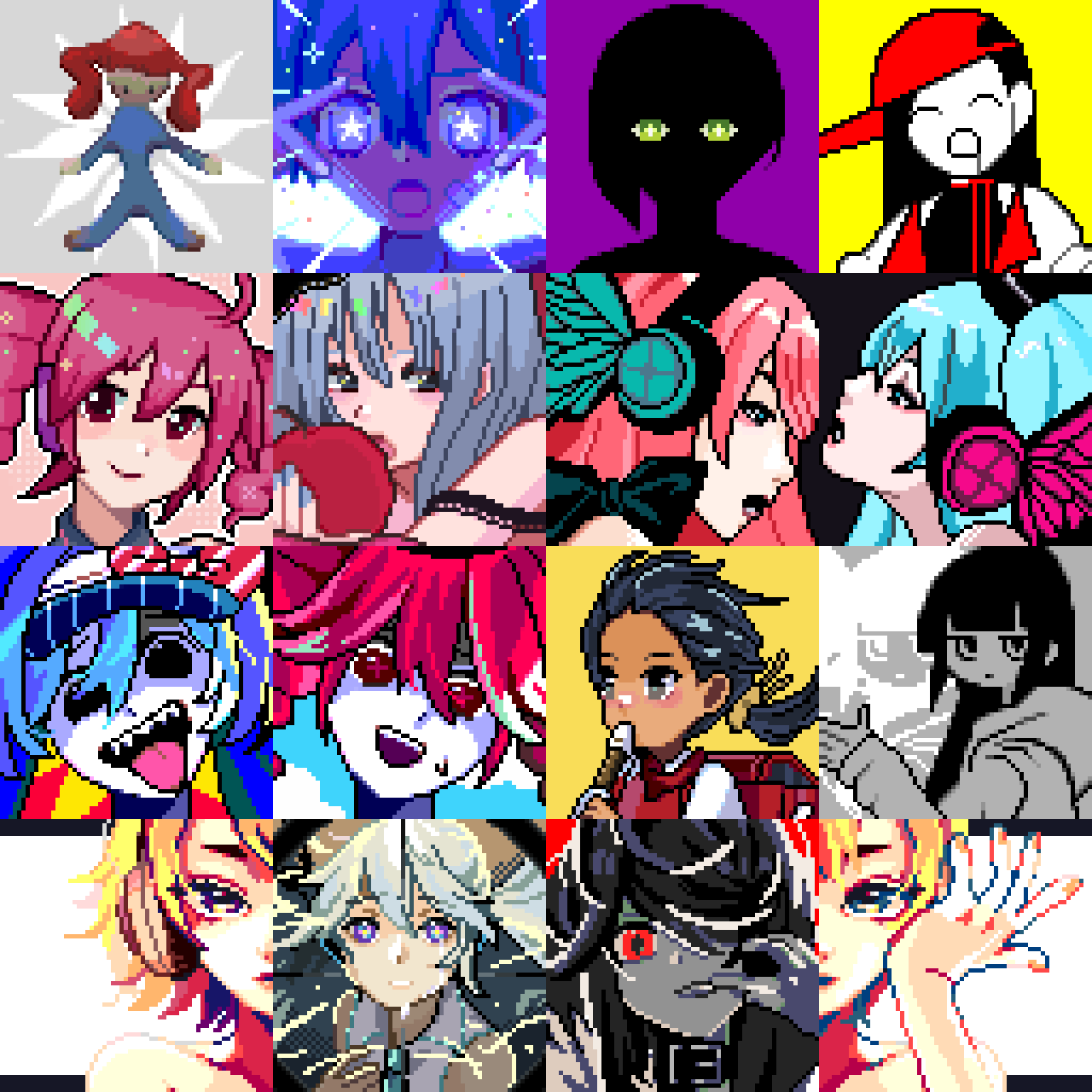 Pixilart - Vocaloid Icons by julieraptor