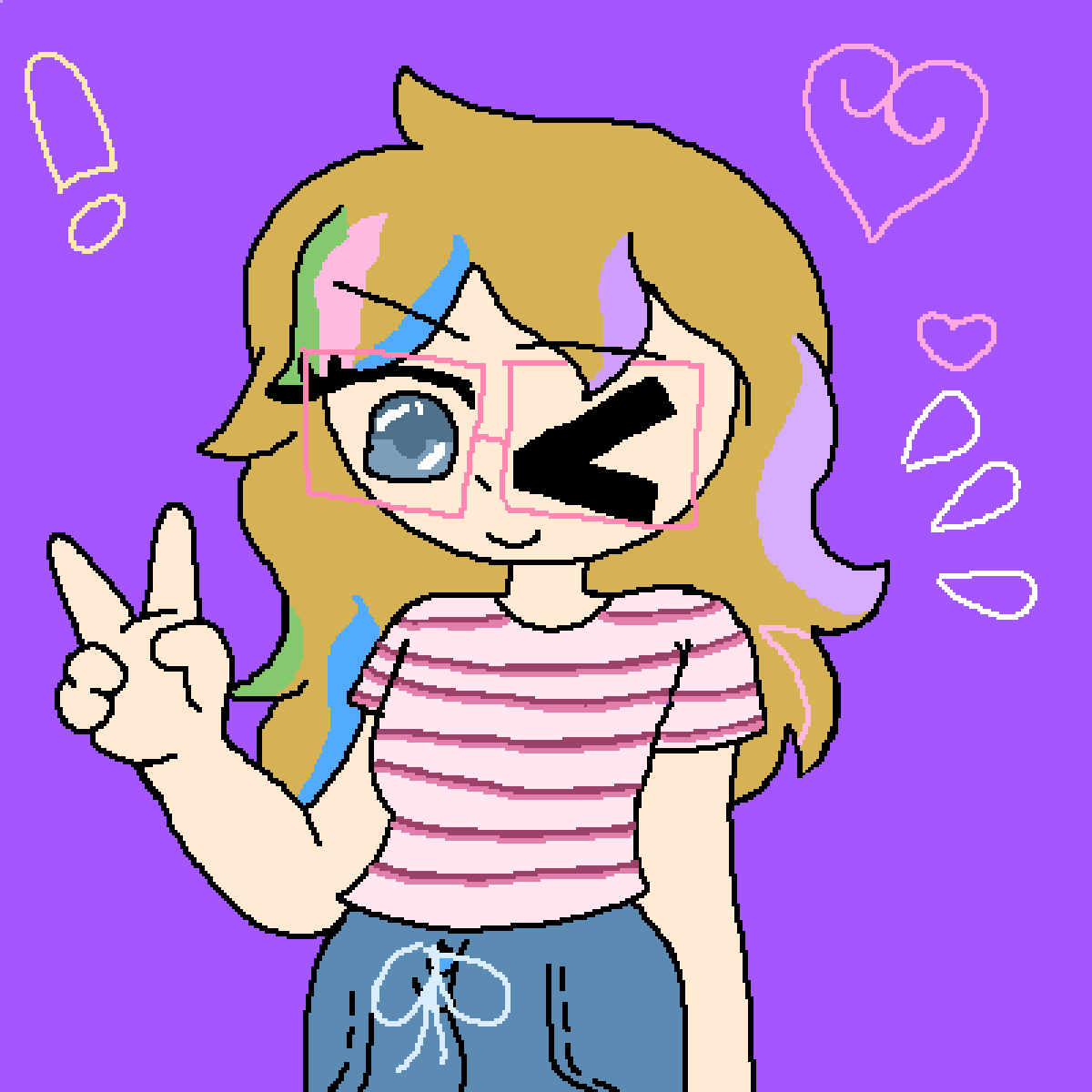 Pixilart - me i wanted a new profile picture by faithful-x14