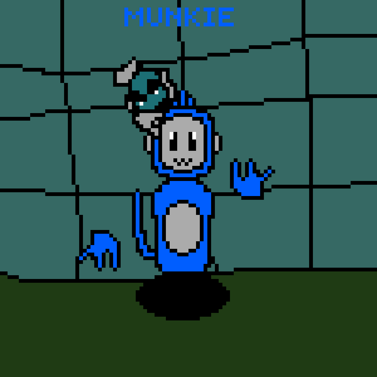 Pixilart - Munkie Deluxe by GR3ATAPE8