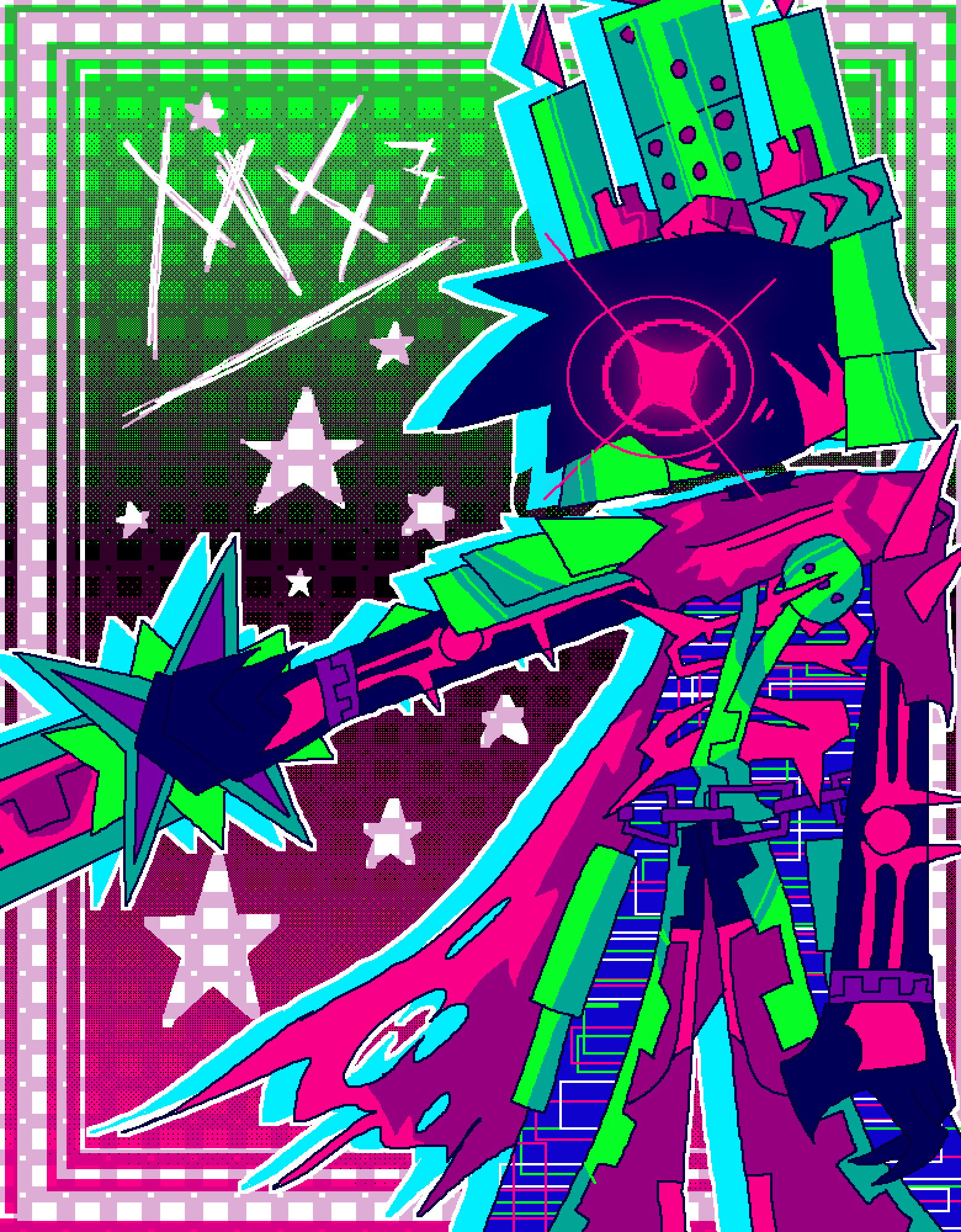 Pixilart - 1x1x1x1 milestone 3 by whit3dust7