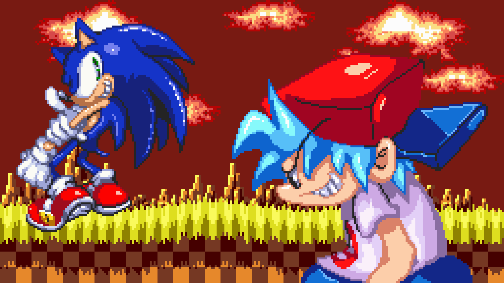 Pixilart - Free4Me Retake by Pacstor