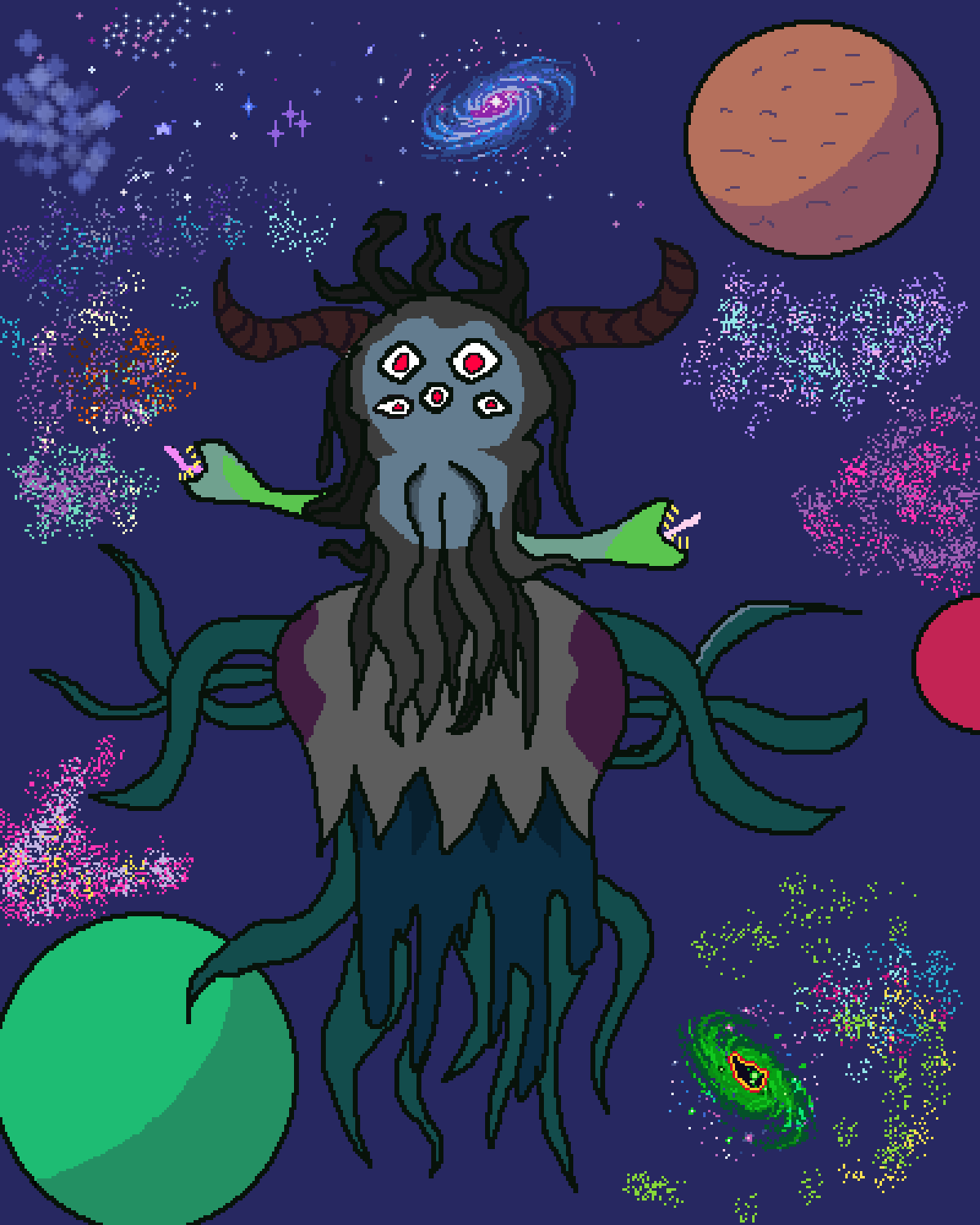 Pixilart - Shub Niggurath by Horrorsaurus
