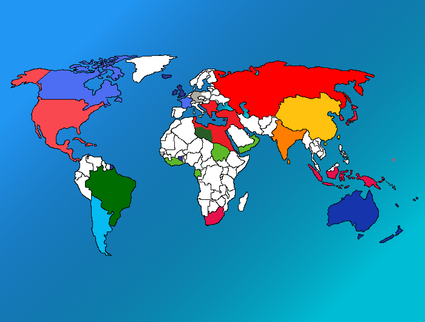 Pixilart - World map [EDITABLE] by Trevor444896