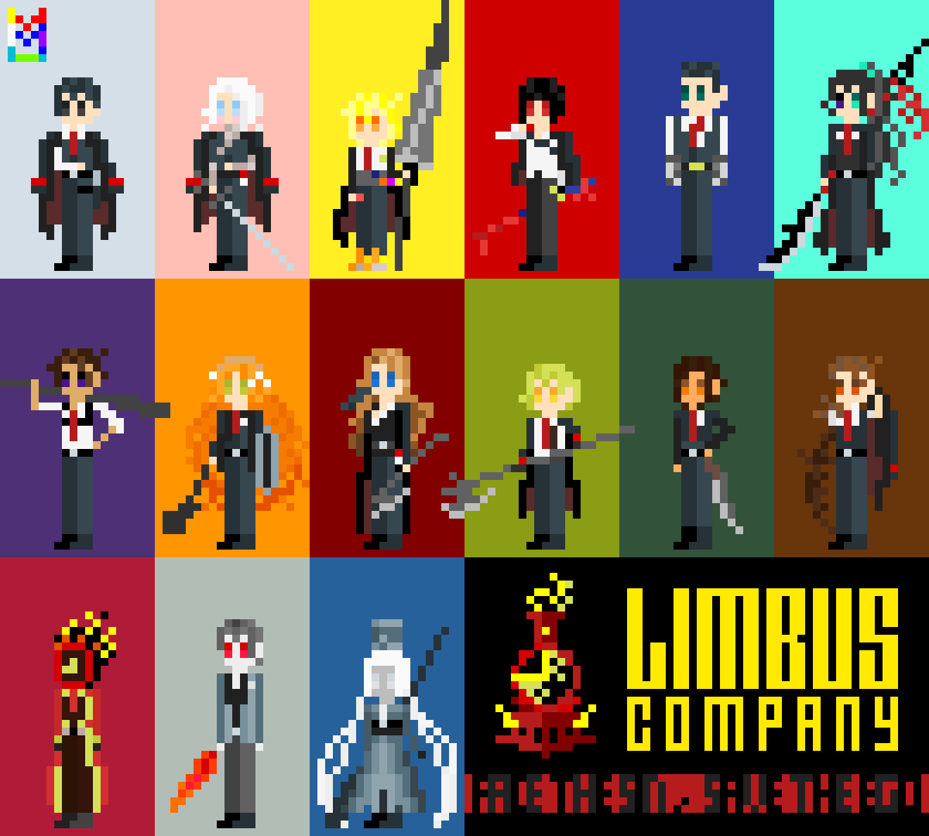 Pixilart - Limbus Company - LCB by MiniLionMaster
