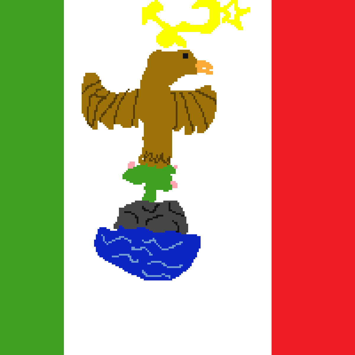 O-island flag proposal Contest - Pixilart