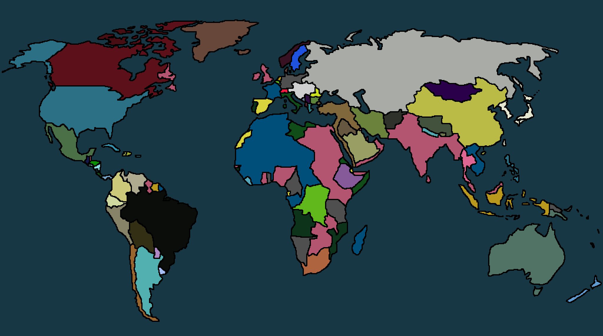Pixilart - World map 1914 by OPlgnds999