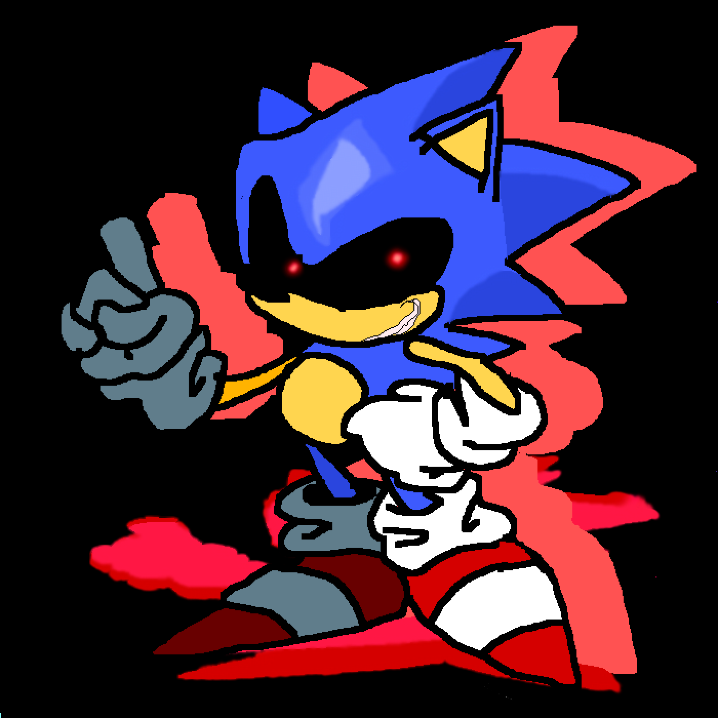 Pixilart - Classic Sonic Base ex by SonicSpeed13222