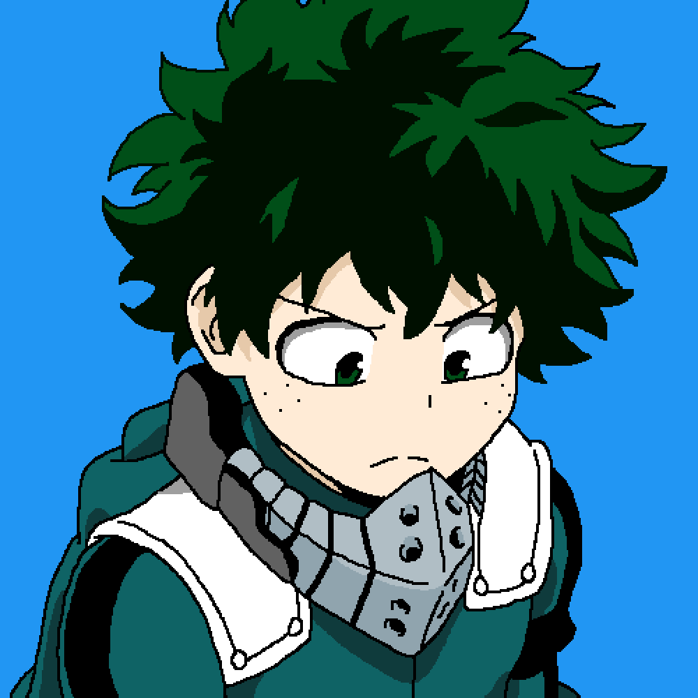 Pixilart - Deku base by LilBr0c0liB0i