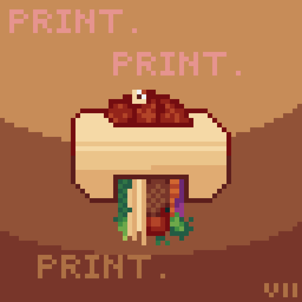 Pixilart - Food Printer. by Viisacre