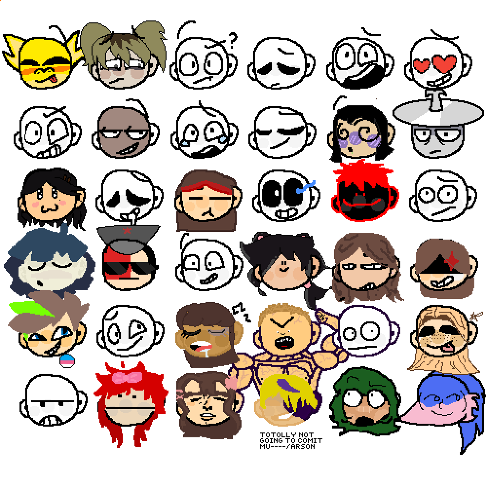 Pixilart - draw a emoton !! I'm the one with the trans pin by ...