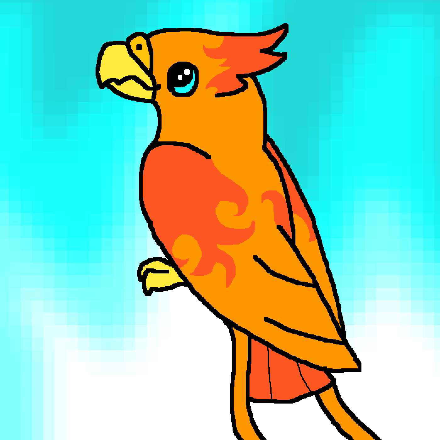 Pixilart - Phoenix by Shadowspeaker