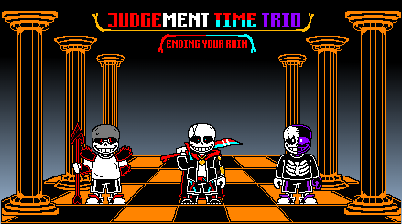 Pixilart - JUDGEMENT TIME TRIO by theone-XENO