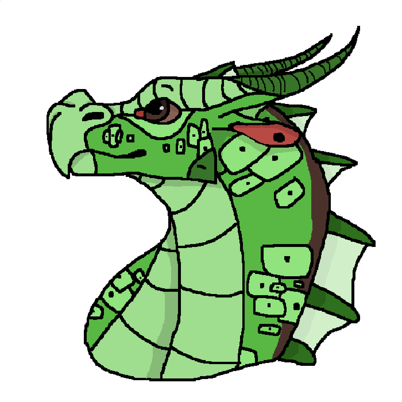 Pixilart - I Used a Leafwing base! by Hello-Child