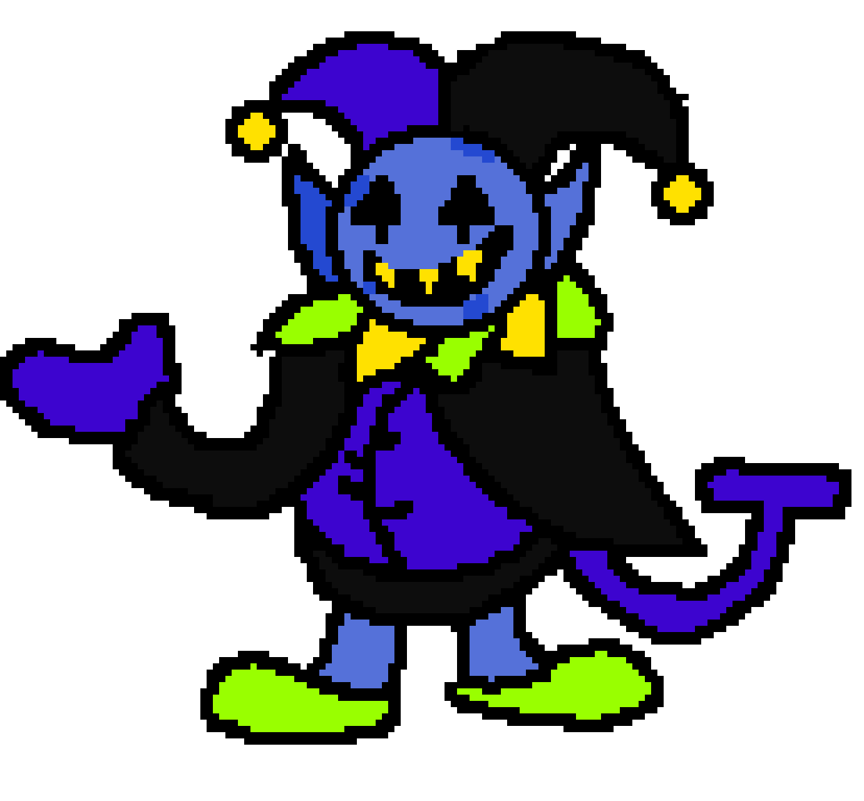 Pixilart - Jevil by JK47117