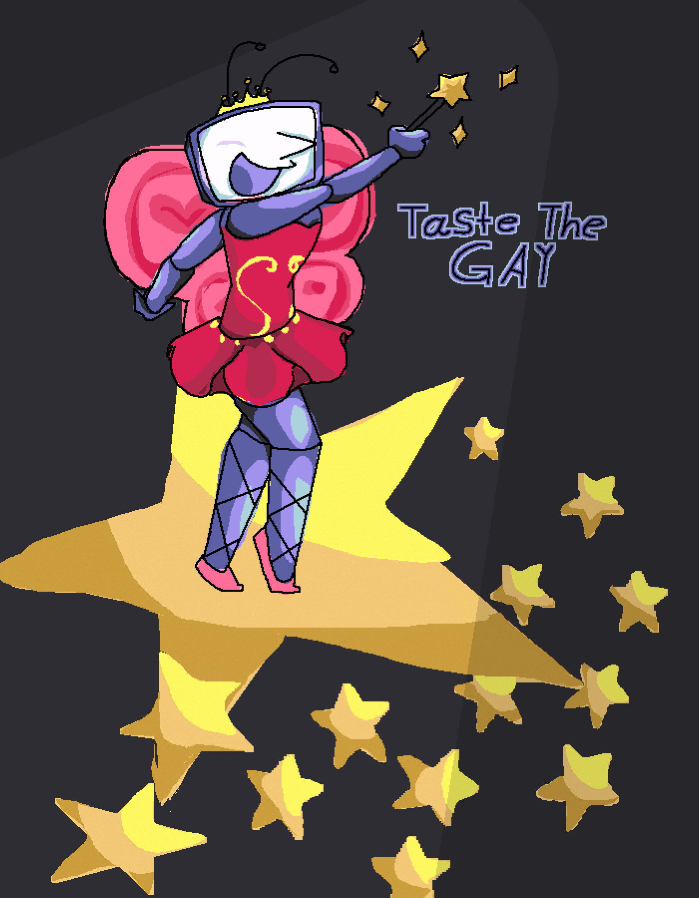 Pixilart - magical girl power! by Pink-C