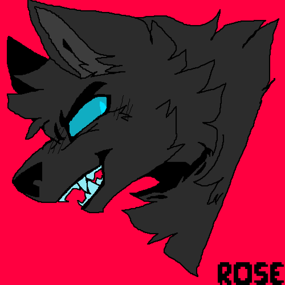Pixilart - Wolf headshot base by Azvl-0n-st4rzzz