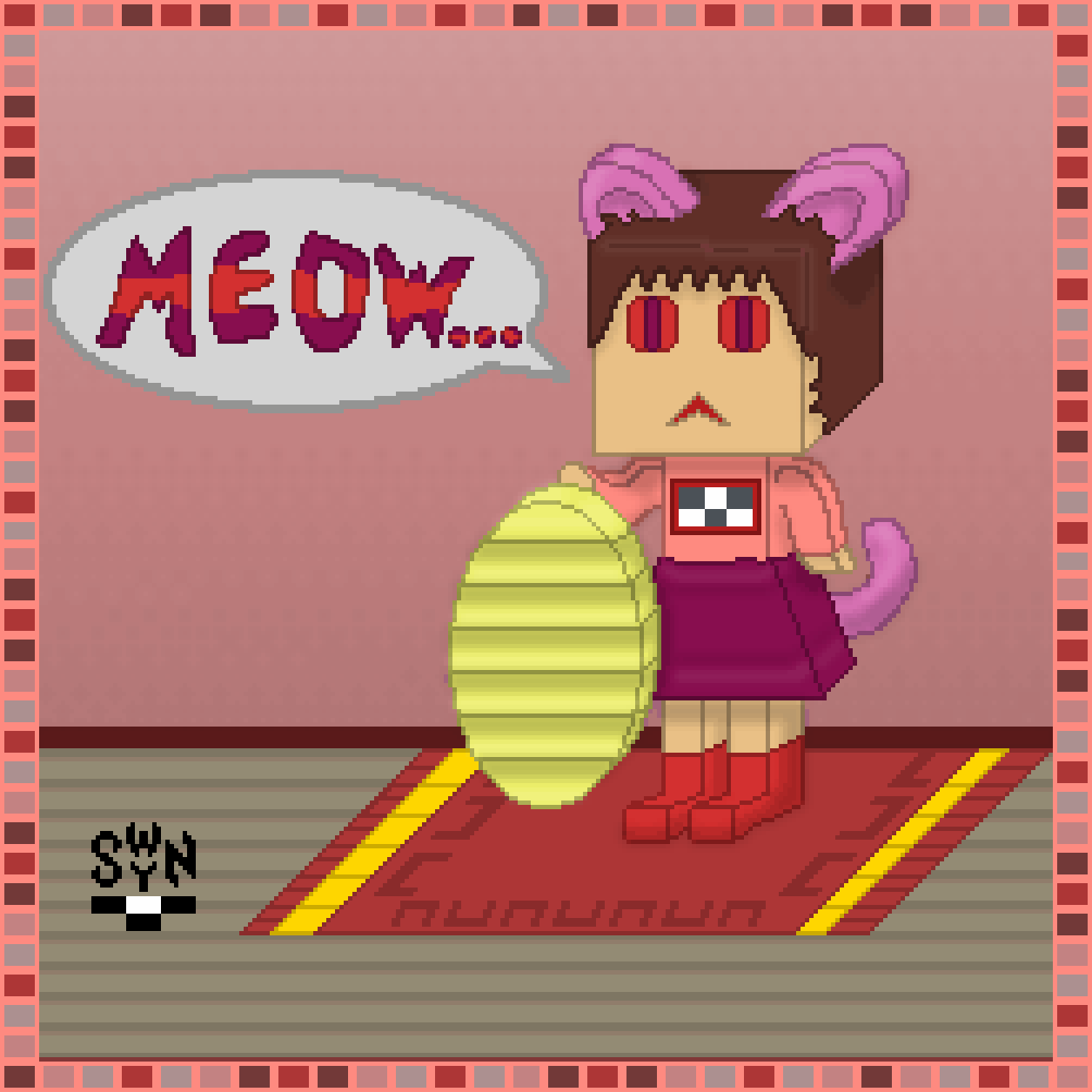 Pixilart - Madotsuki's Cat Effect by SleepyWalker