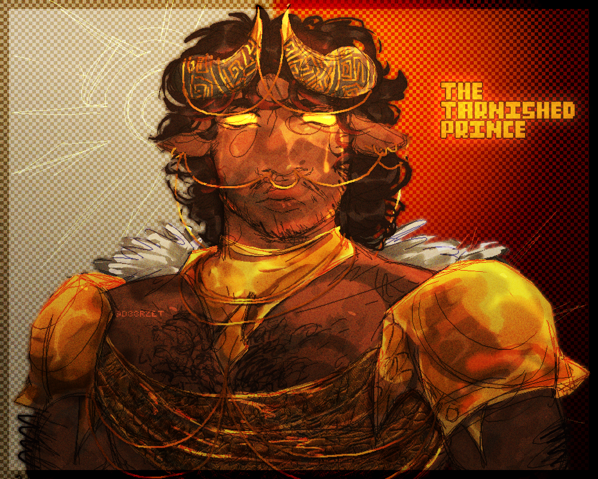 Pixilart - THE TARNISHED PRINCE // by D33RZET
