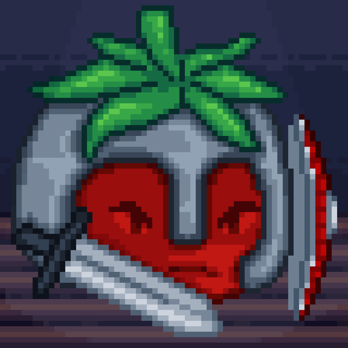 Pixilart - Tomato Warrior by nahiara001