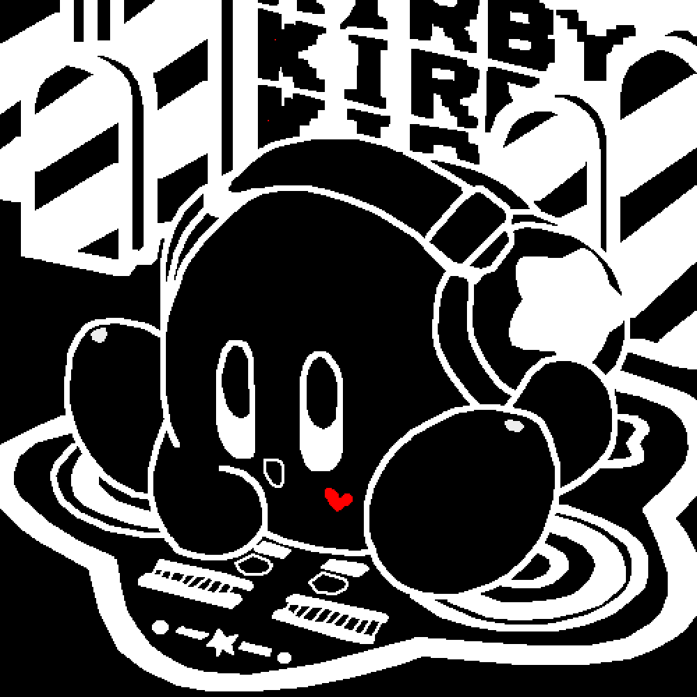 Pixilart - Kirby base by Mn57483