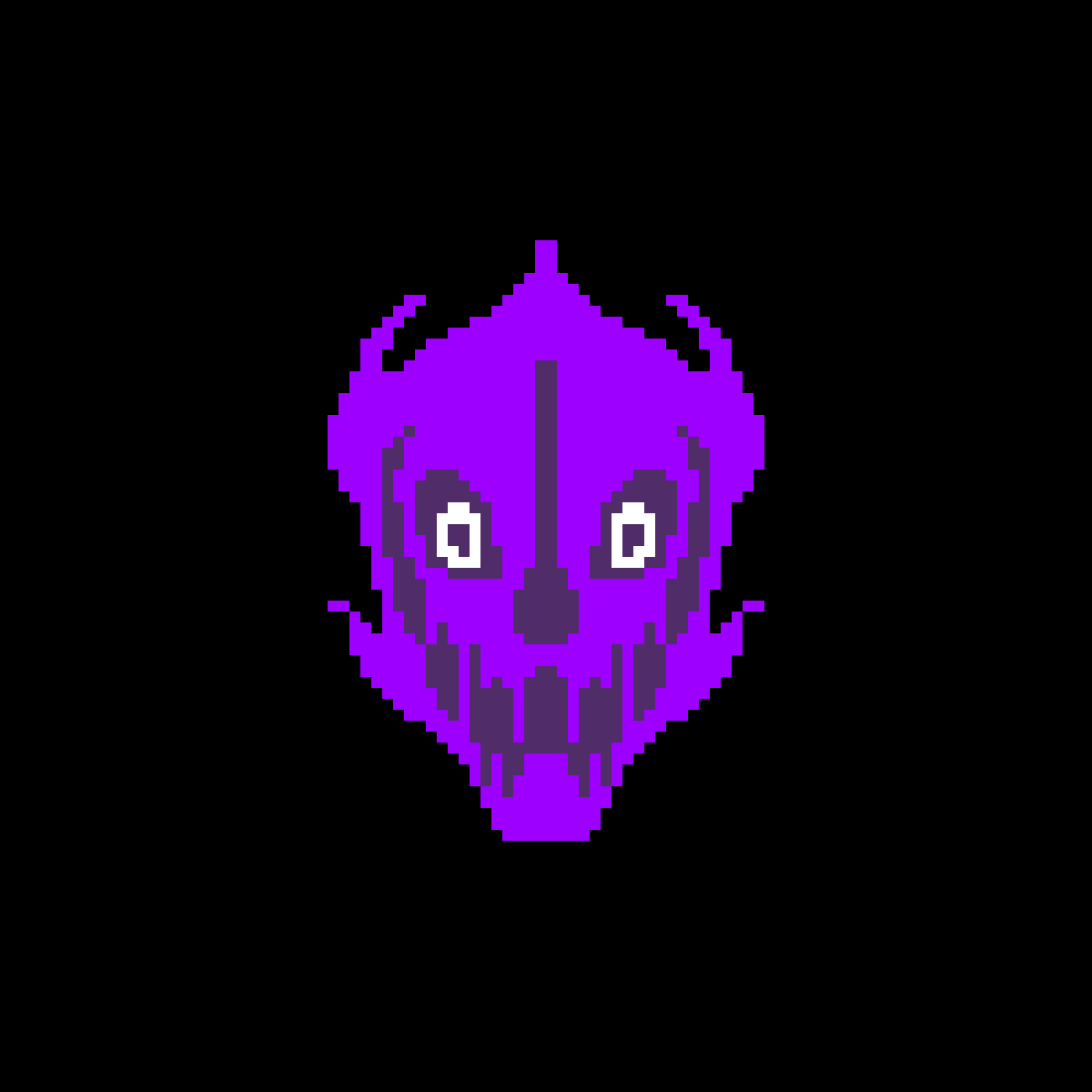 Pixilart - purple gaster blaster (animation) by pixel-bruh
